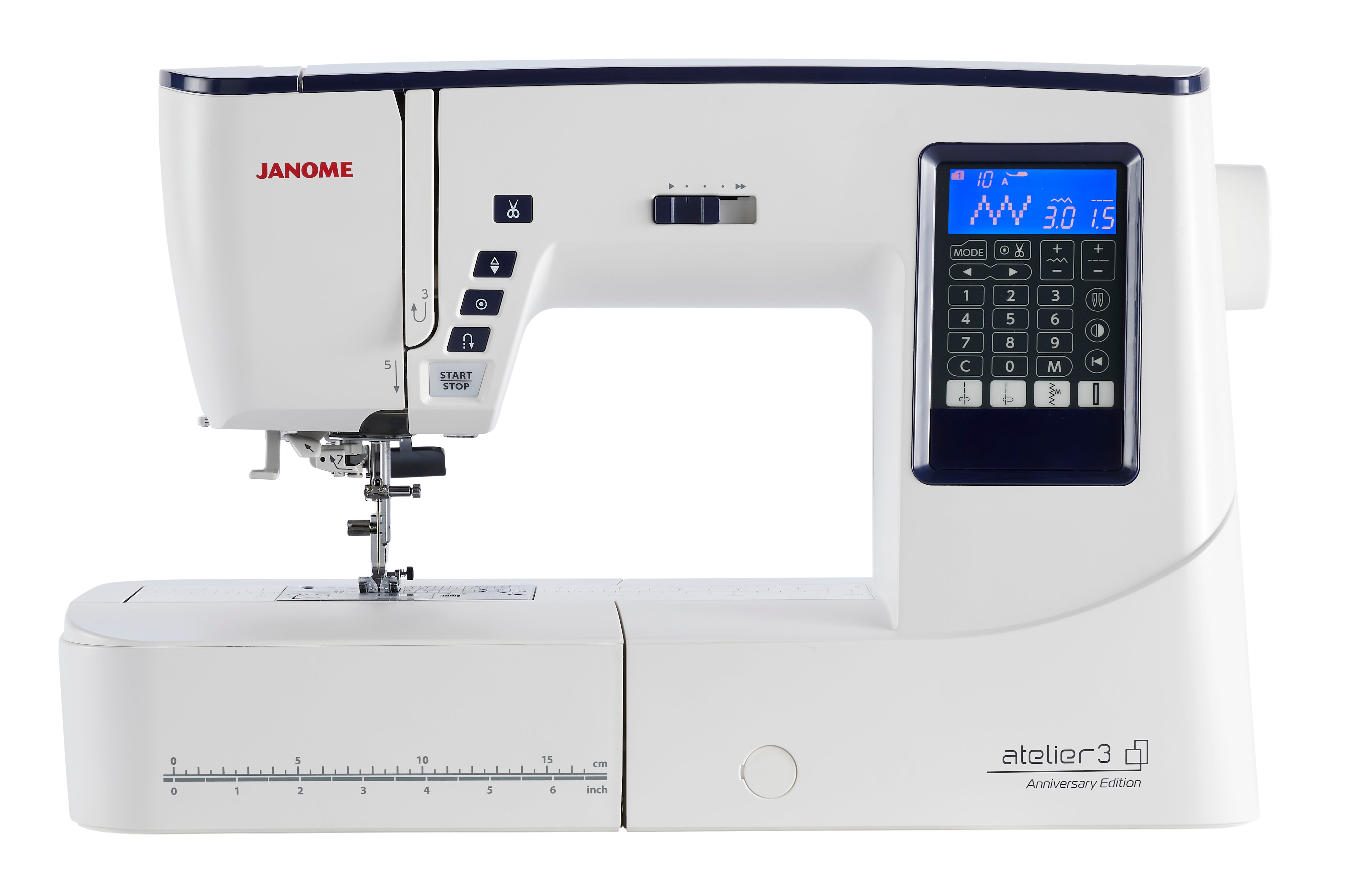 Janome Atelier 3 Anniversary Edition Sewing Machine – Sew Much To Do