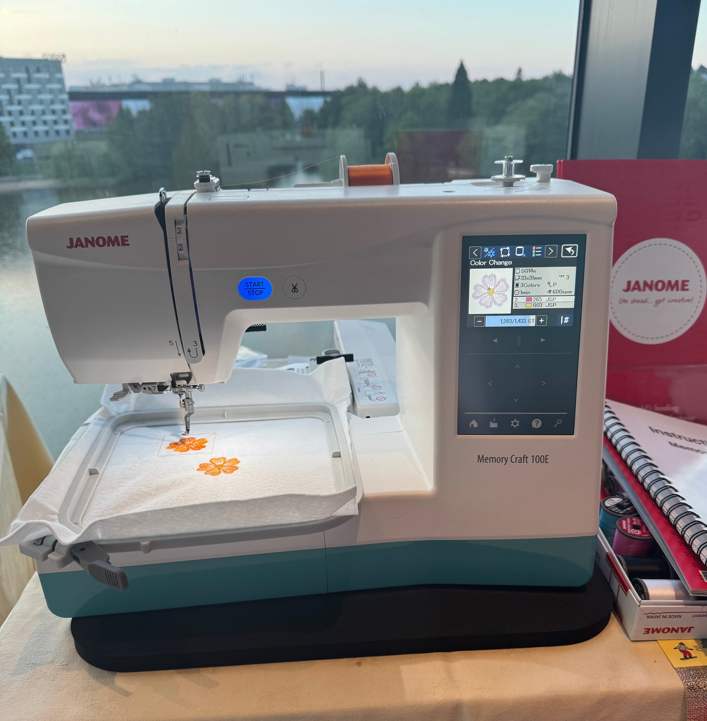 Janome MC100E Embroidery Machine – Sew Much To Do